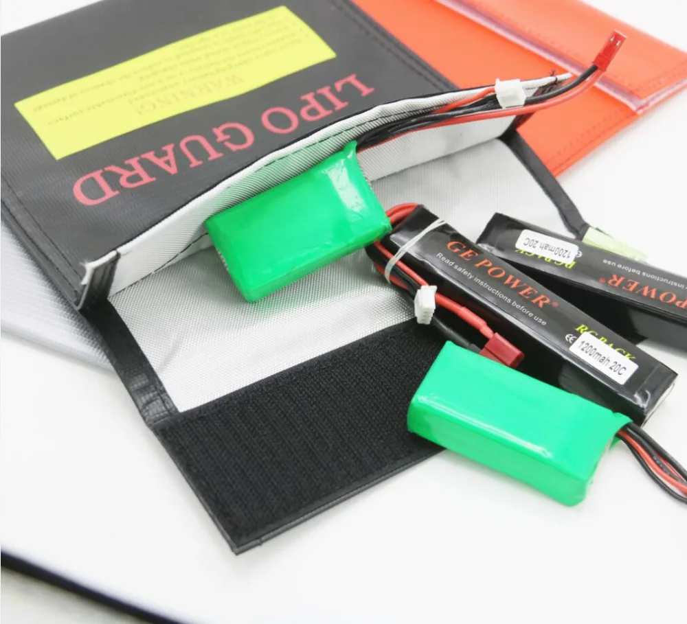 Fireproof RC LiPo Battery Safety Bag Safe Guard Charge Sack 180 X230mm ...
