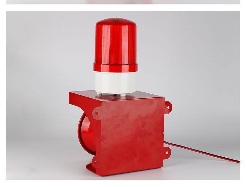Industrial Siren 100dB Sound Alarm Horn Waterproof Emergency Strobe ...
