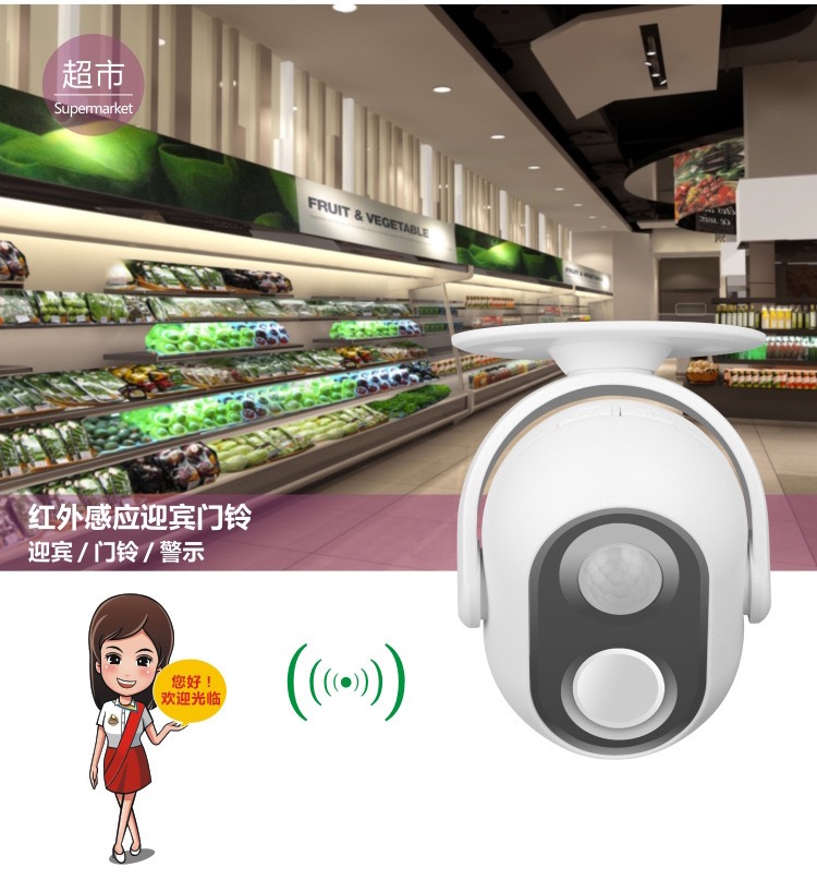 【Ready stock】DAYTECH Entrance Sencer Bell Motion Sensor Detector ...