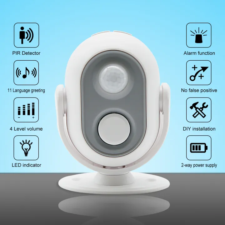 【Ready stock】DAYTECH Entrance Sencer Bell Motion Sensor Detector ...