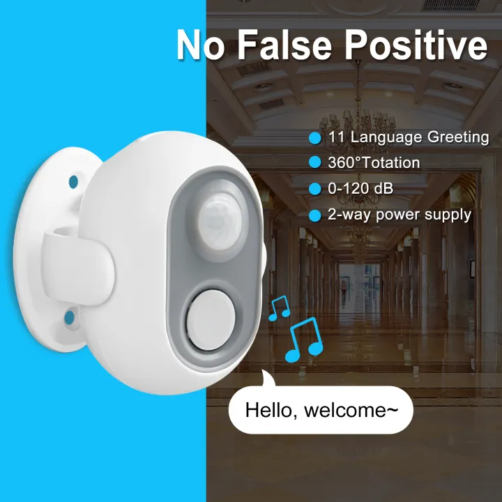 【Ready stock】DAYTECH Entrance Sencer Bell Motion Sensor Detector ...
