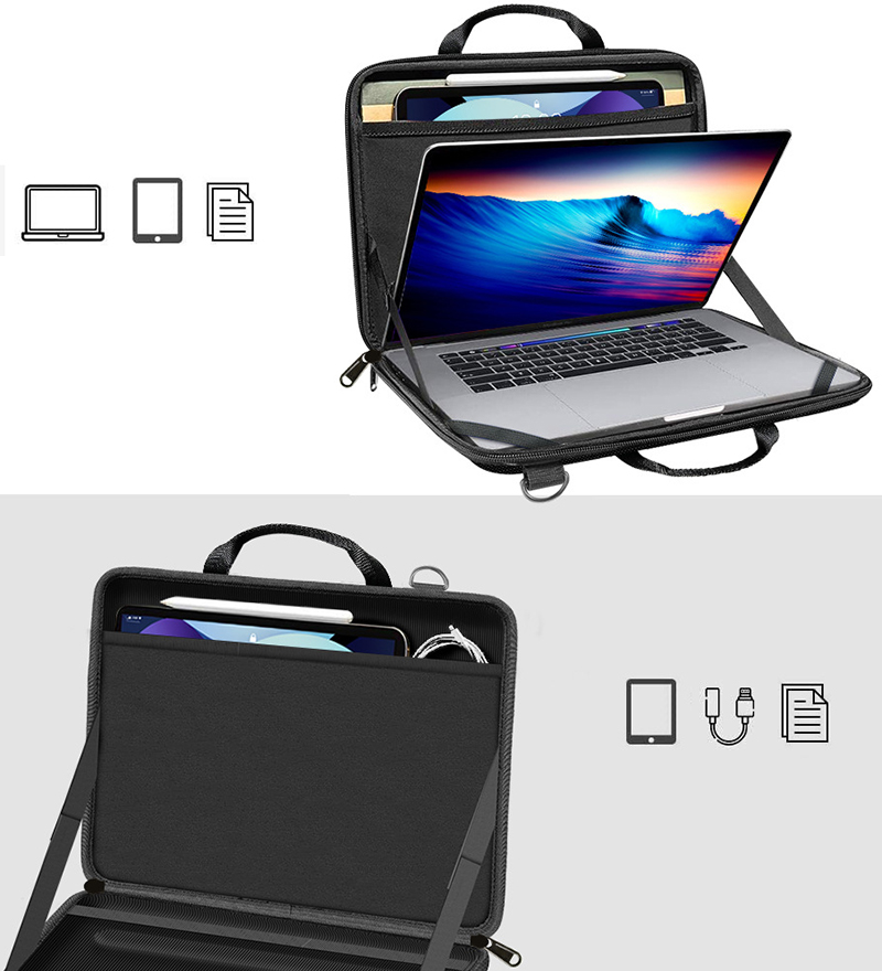 Hard Shell Laptop Case 14 inch EVA Hard Cover Laptop Bag for MacBook ...