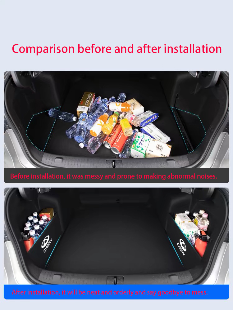 ZLWR Chery Omoda 5 trunk storage partition, left and right universal ...