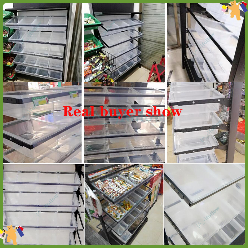 Goods shelves Convenience Store Supermarket Snack Shelf Scattered Snack ...