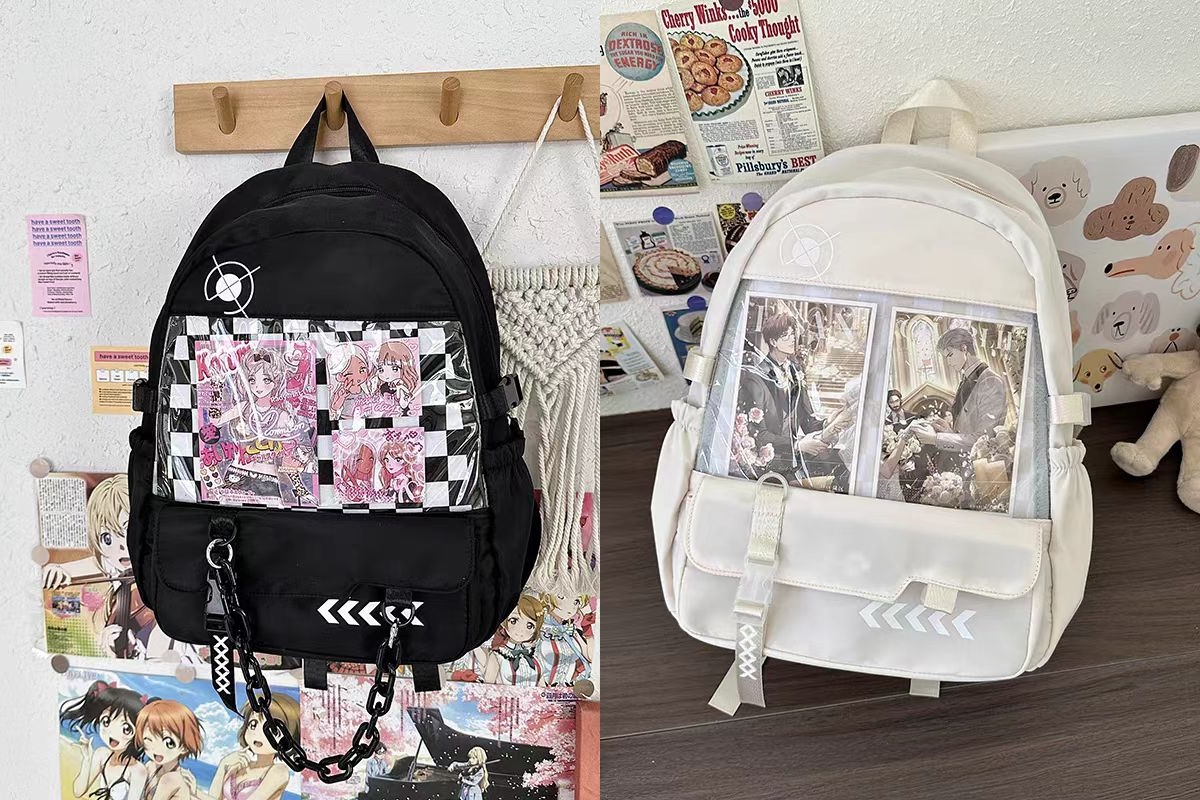 Ita Backpack Pins Display Backpack Fashion School Backpack Chic Stylish ...