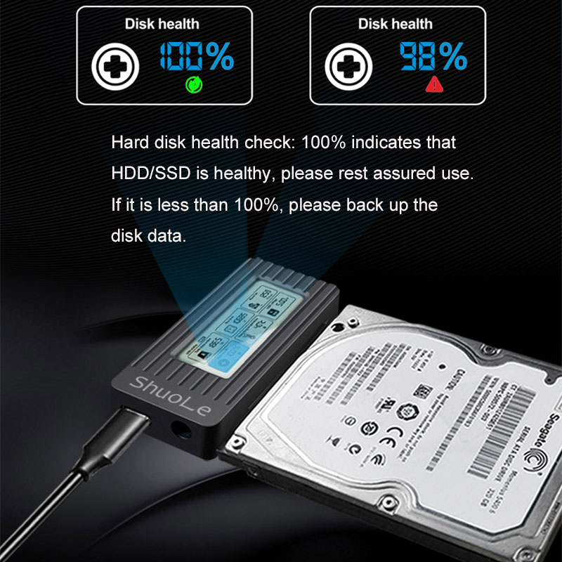 ShuoLe SATA to USB 3.0 Type-C Easy Drive Line 2.5 inch Hard Disk ...