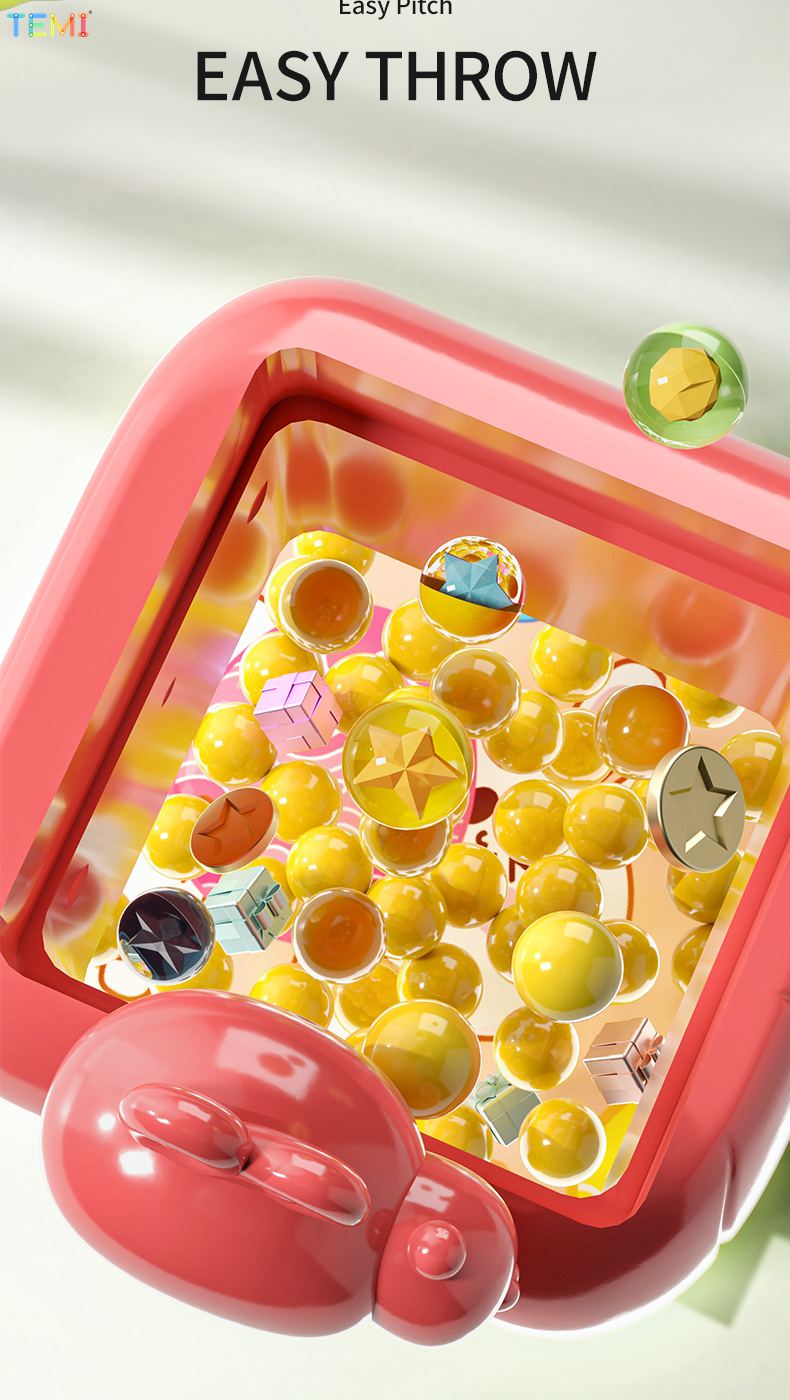 TEMI Cute Doll Machine Grabs Claw Machine Toys Doll Machine Grab Claw ...
