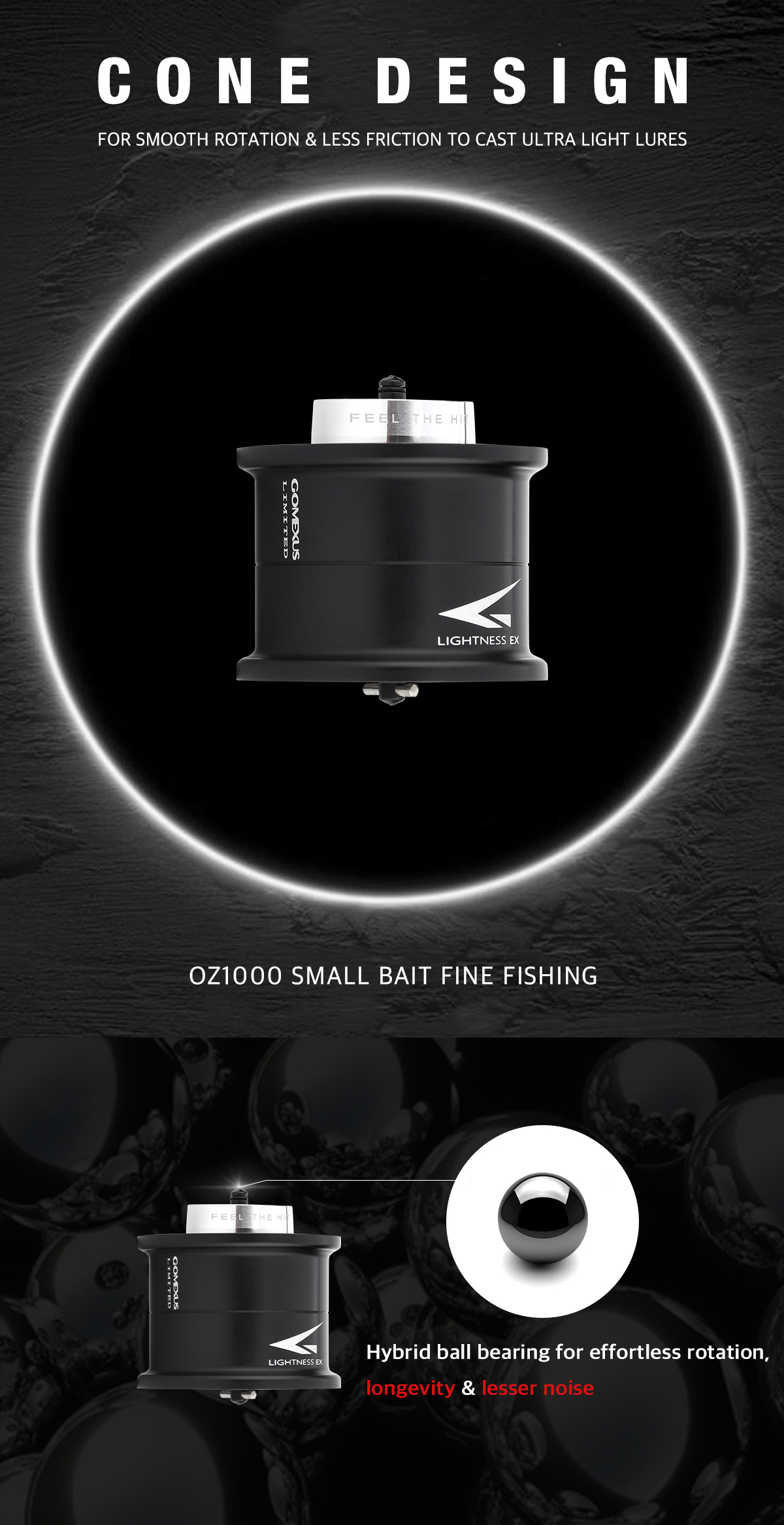 Gomexus Shallow Spool For Daiwa Steez Zillion Morethan Ryoga ...