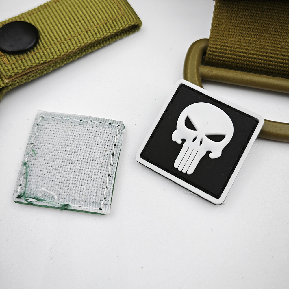 Variety Mini PVC Rubber Patch Tactical Morale Badge Soft Rubber Velcro ...