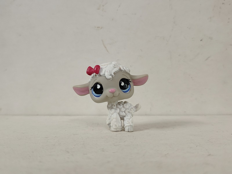 LPS Action Figure littlest pet shop White sheep #1029 kid toy | Shopee ...