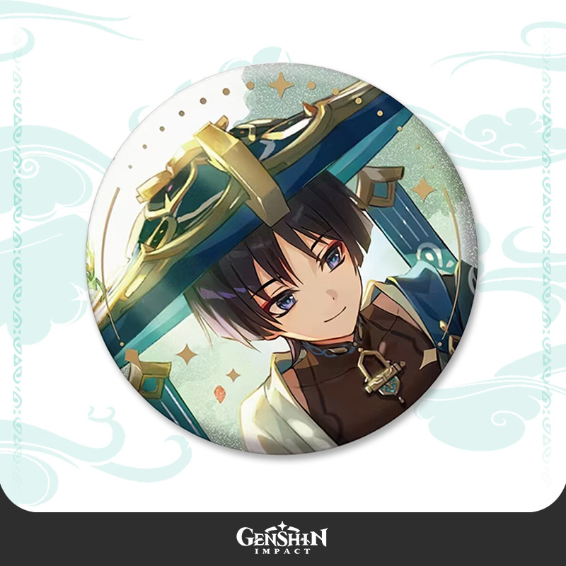 Genshin impact [Story of Interest] Scrub Fine Flash Badge Scaramouche ...