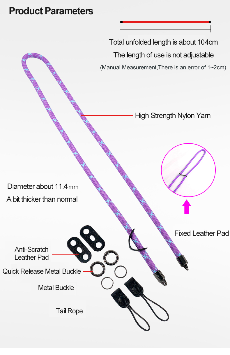 Camera Shoulder Neck Strap For Canon R50 R6 R7 Fuji XT5 XS10 Nikon ZFC ...