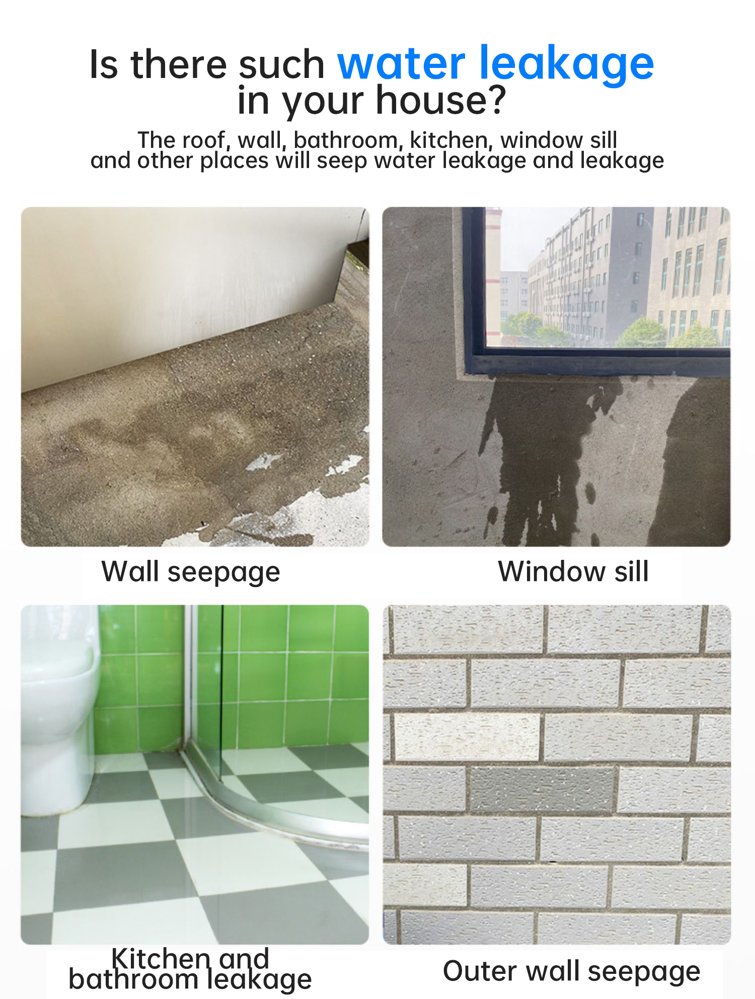 Forever No water leakage CC waterproof glue Waterproof glue transparent ...