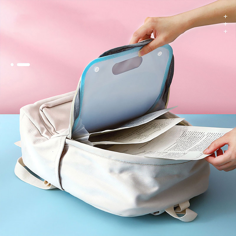 Student Test Paper Storage Full Edge Design File Bag Vertical Edge ...