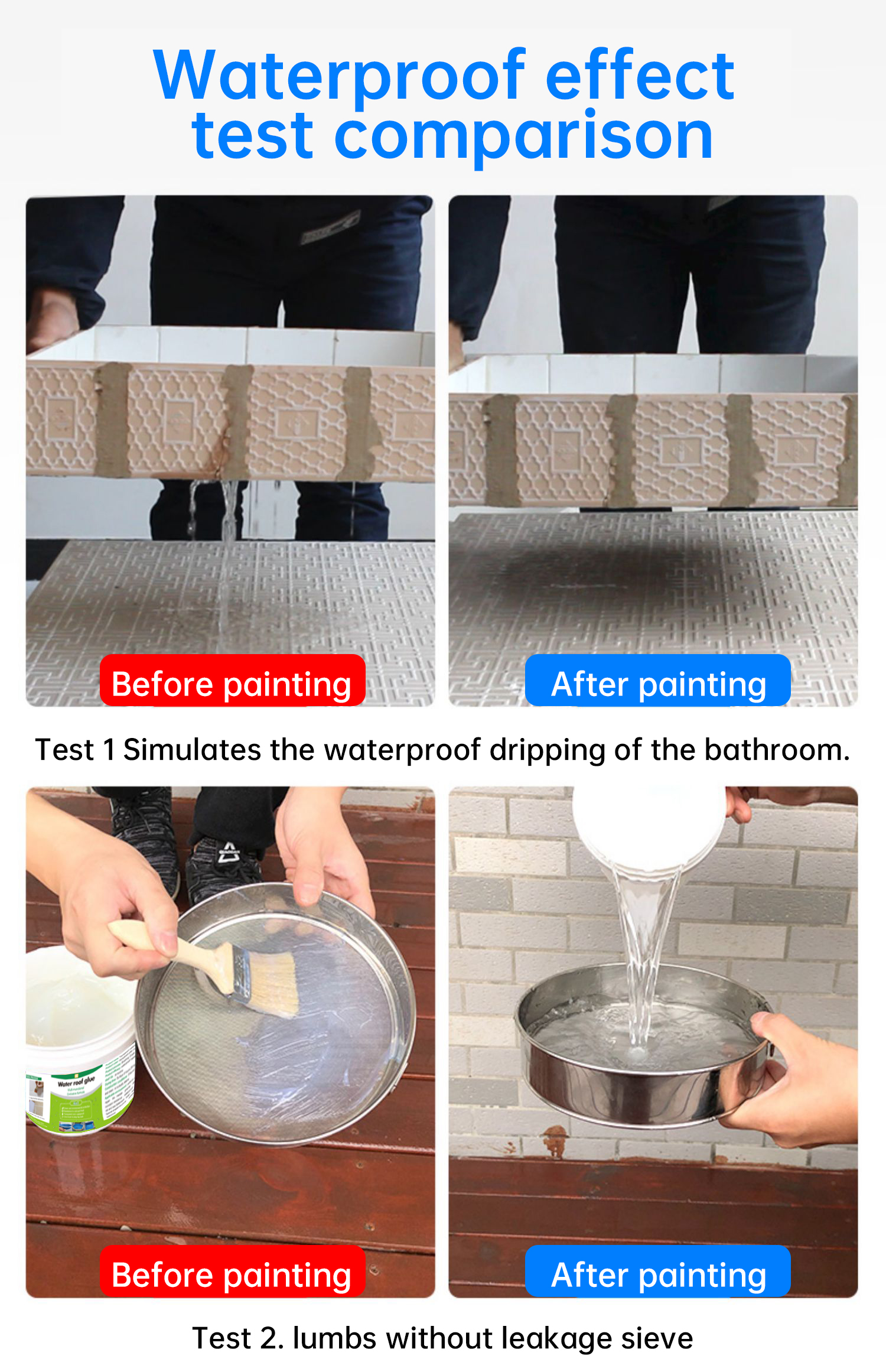 Forever No water leakage CC waterproof glue Waterproof glue transparent ...