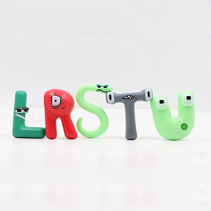 26Pcs/Set 2023 NEW Alphabet Lore Figure Toy Anime Doll 26 English ...