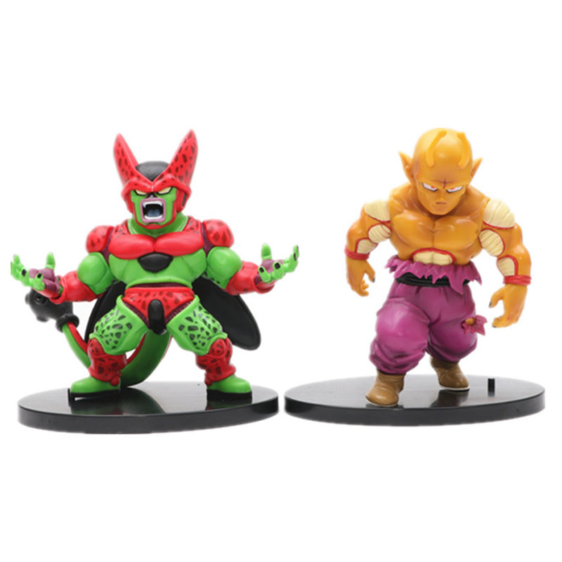 15cm Anime Dragon Ball Z Figure Son Goku Muscle Edition Piccolo Cell Q ...