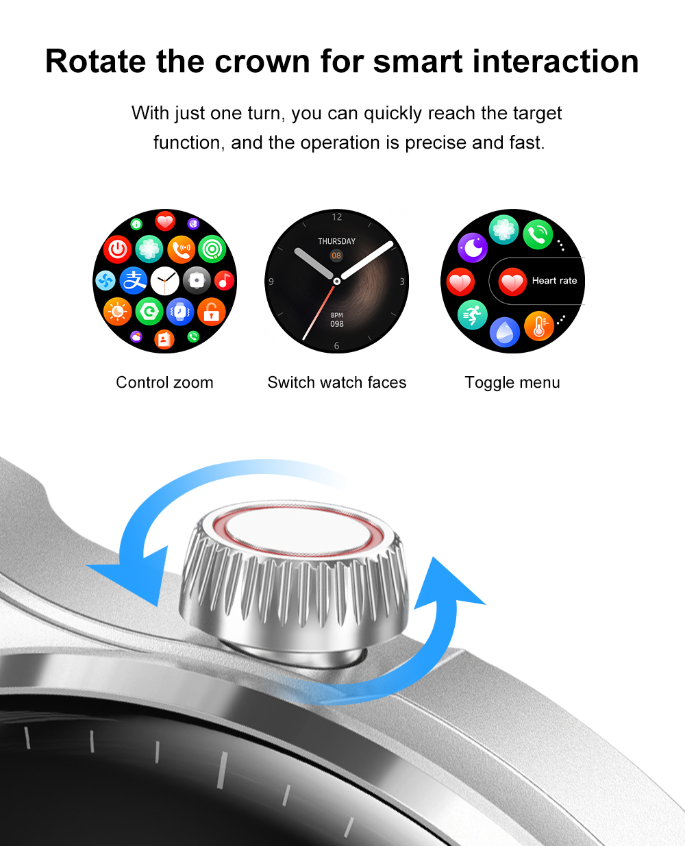 M13 Smart Watch 6 Wireless Charger 1.53 Inch NFC GPS Wireless Charging ...