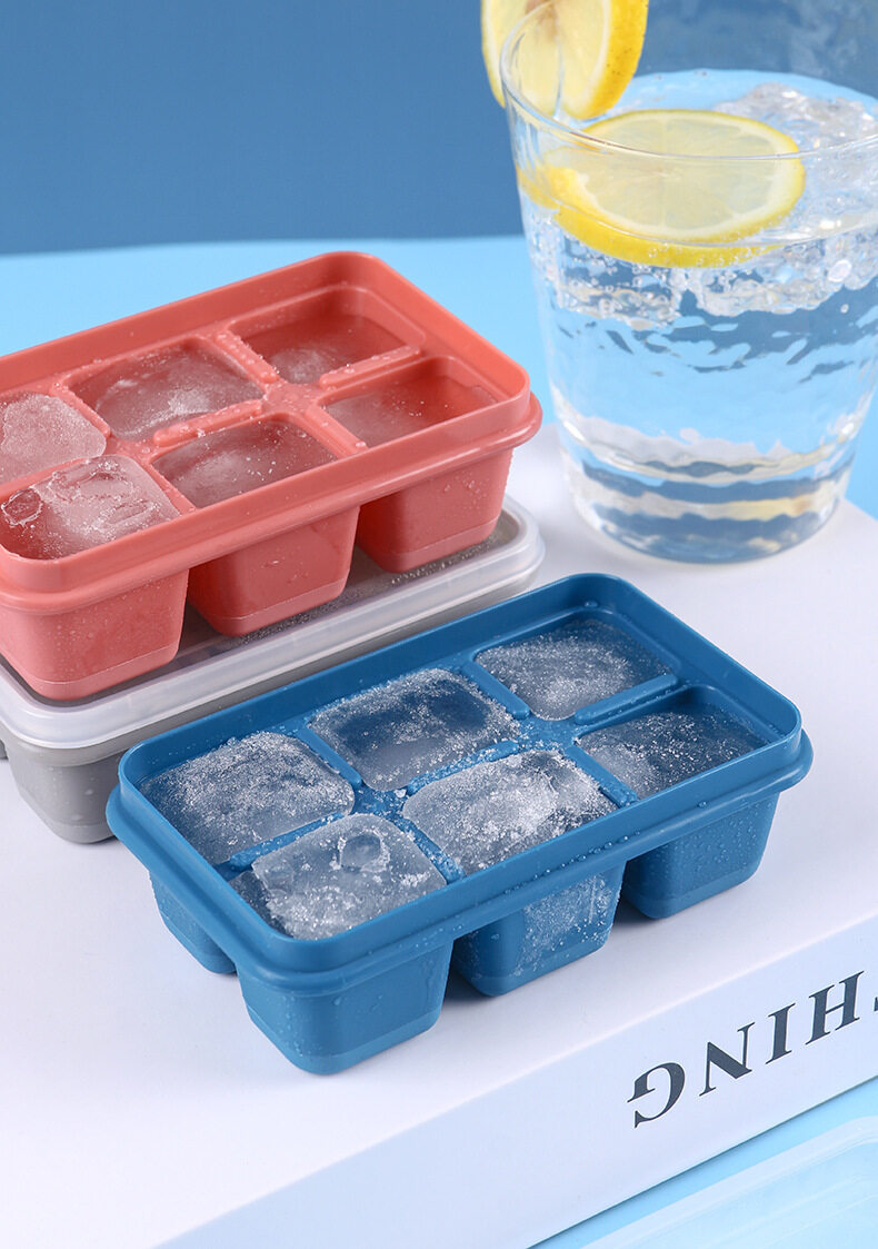 1pc Ice cube mold Silica gel ice cube frozen Popsicle ice cube mold Ice ...