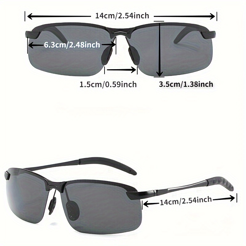 Polarized Light-changing Color-changing Sunglasses Men's Driving ...
