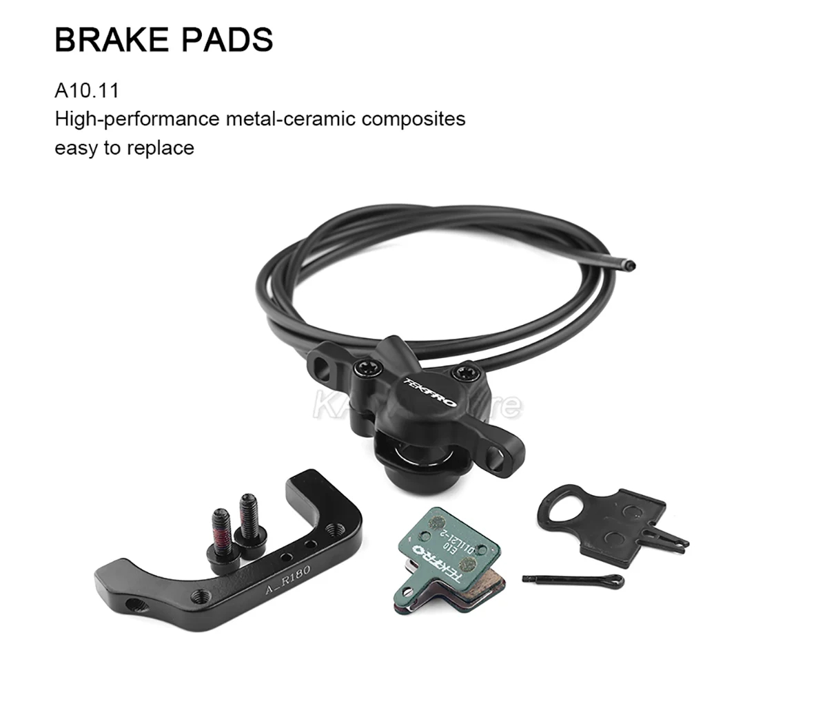 TEKTRO HD-E350 Electric Bicycle Hydraulic Disc Brake Set 900/1850mm E ...