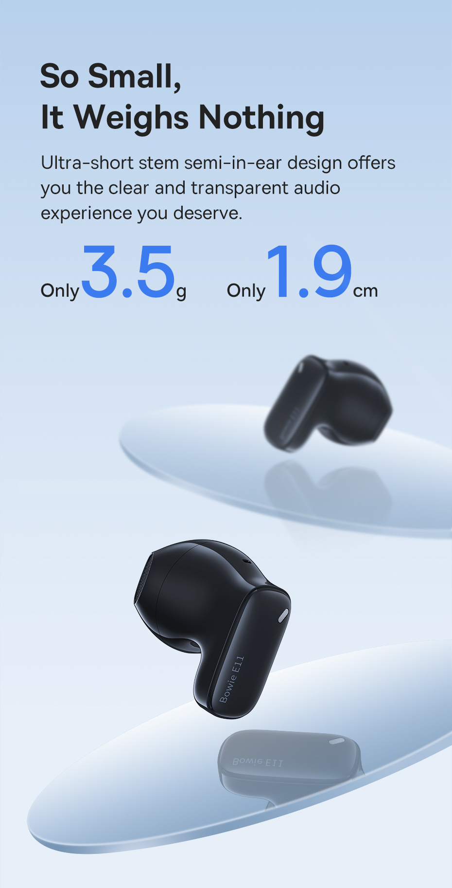 Baseus Bowie E11 TWS Earphones Dual-mic ENC Bluetooth 5.3 Earbuds in ...