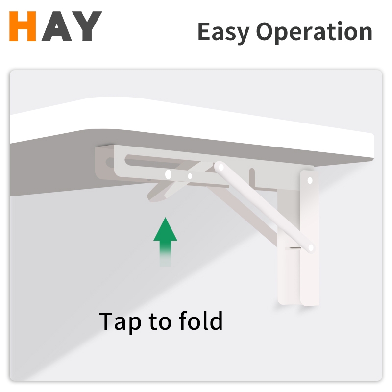 Foldable Table Meja Lipat Wall Mounted Table Foldable Wall Rack Meja ...