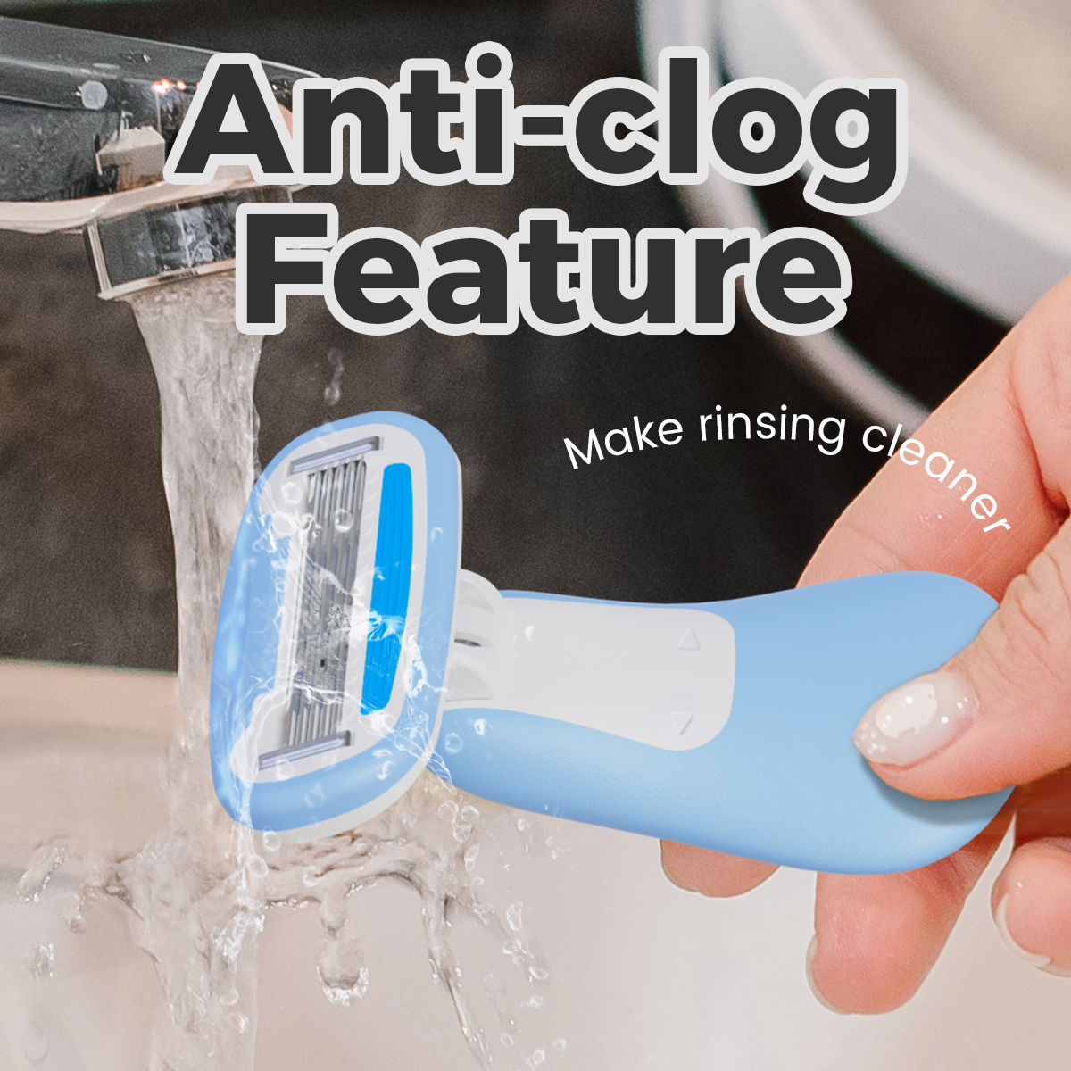 Colorlamb Portable Shaving Razor for Women Bikini Leg Hair Private Body ...