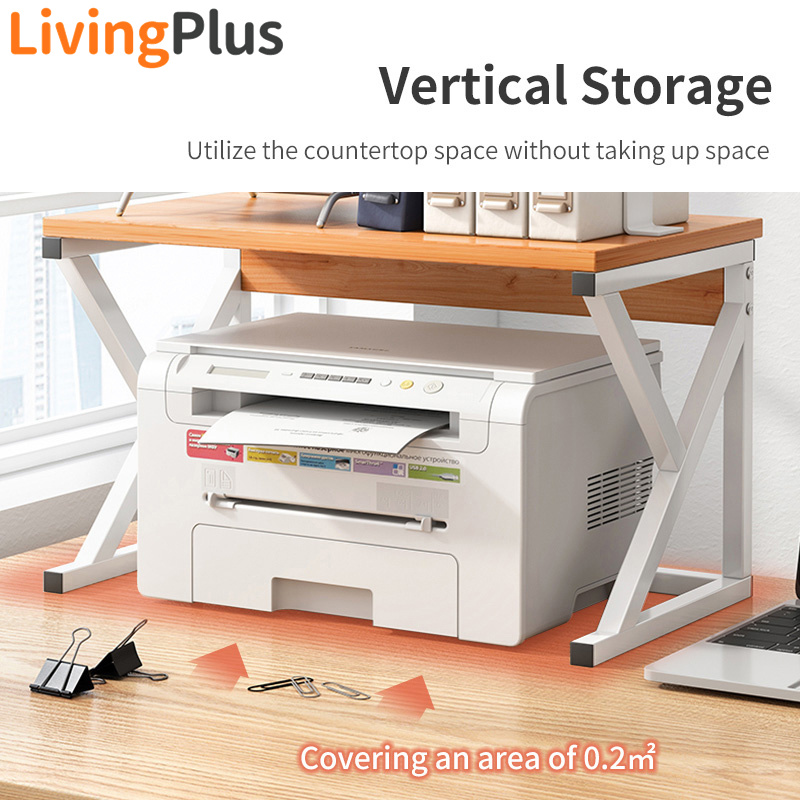 Printer Rack Printer Shelf Desktop Organizer Office Table Rack File ...