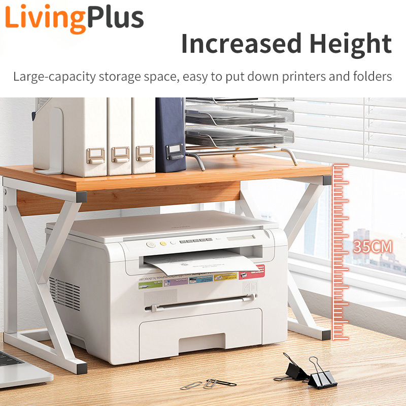 Printer Rack Printer Shelf Desktop Organizer Office Table Rack File ...