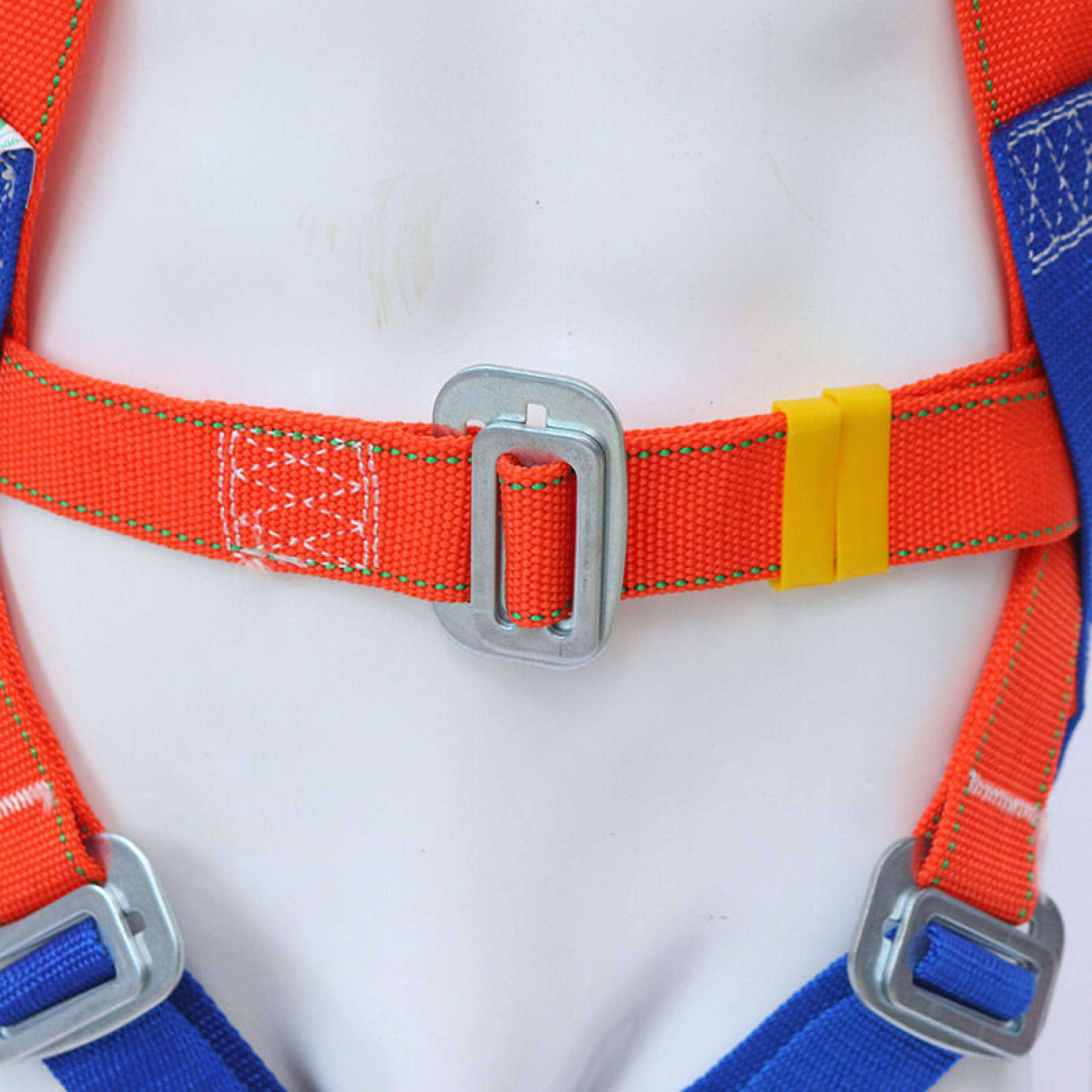 Safety Harness SAFETY BELT FULL BODY HARNESS POLYAMIDE LANYARD LARGE ...