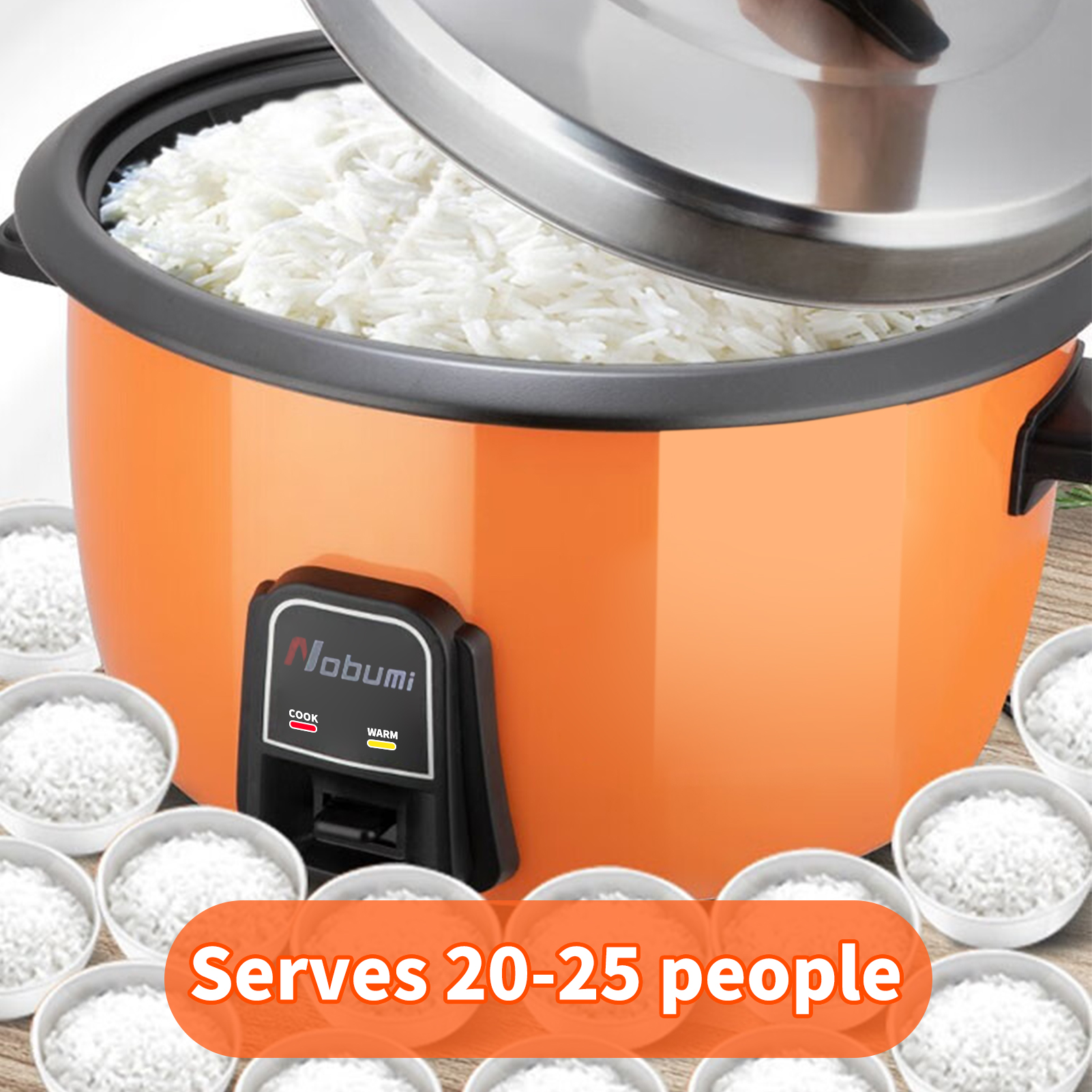 IGRLACE 8L/18L Multifunction Electrical Rice Cooker Warmer Huge Volume ...