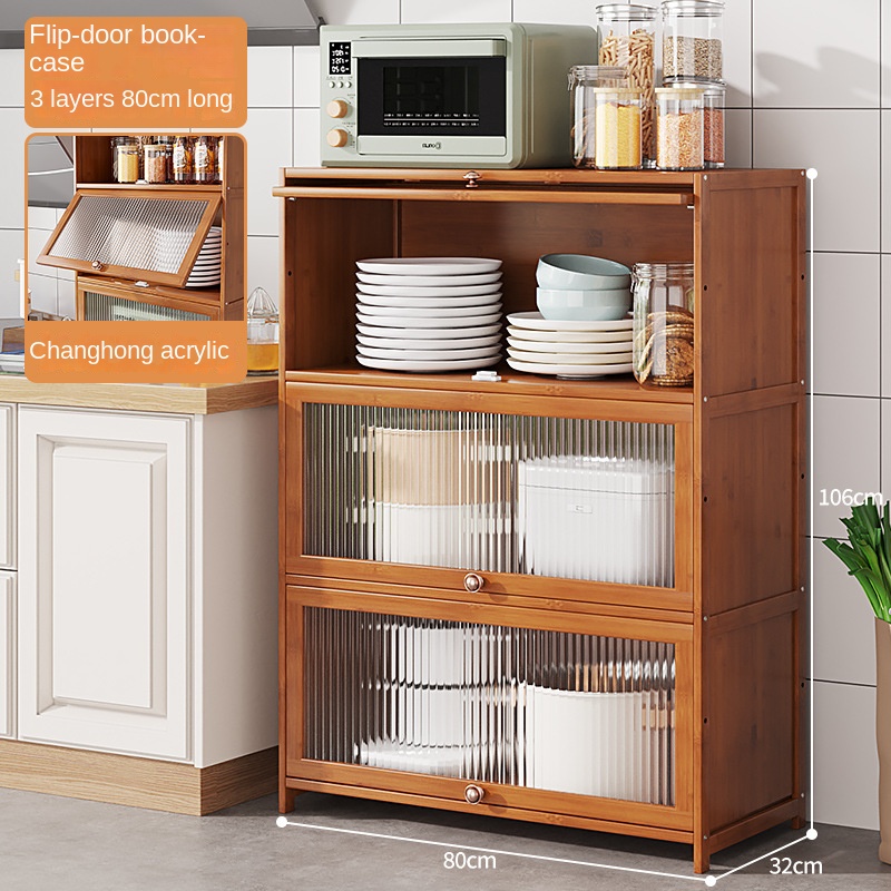 Leego kitchen home living room storage cabinet side cabinet Dish ...