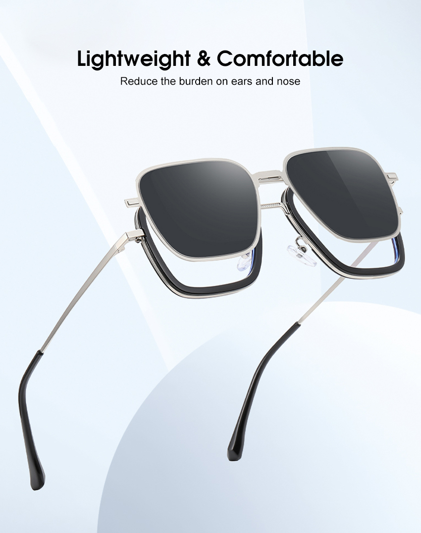 MENSPE 3 In 1 Sunglasses Men Polarized Sunglasses Night Vision Eyewear ...