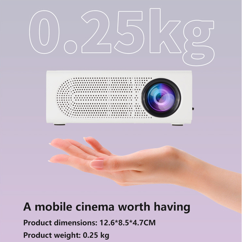 Mini Projector For Phone Small projector HDMI USB Laptop Wired ...