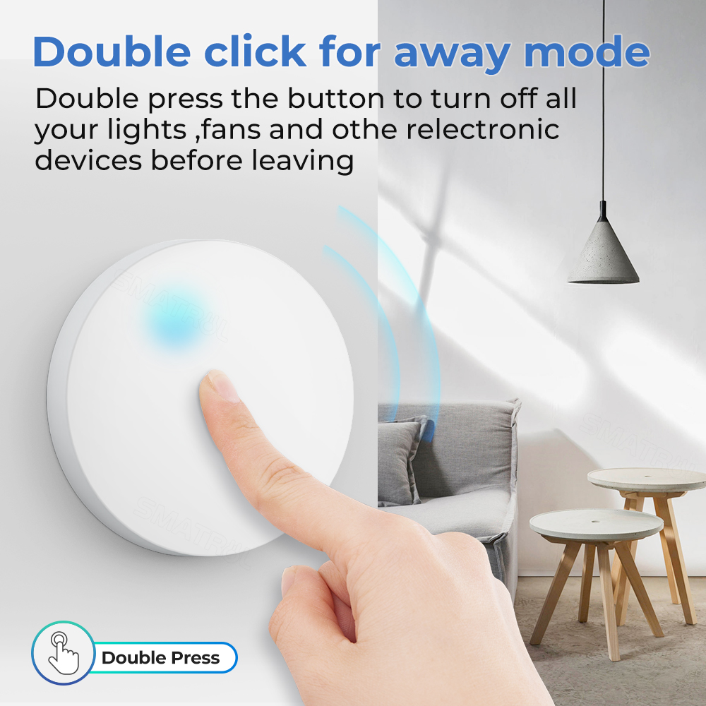 SMATRUL Tuya Zigbee Smart Key Switch Scene Switch Multi-Scene ...