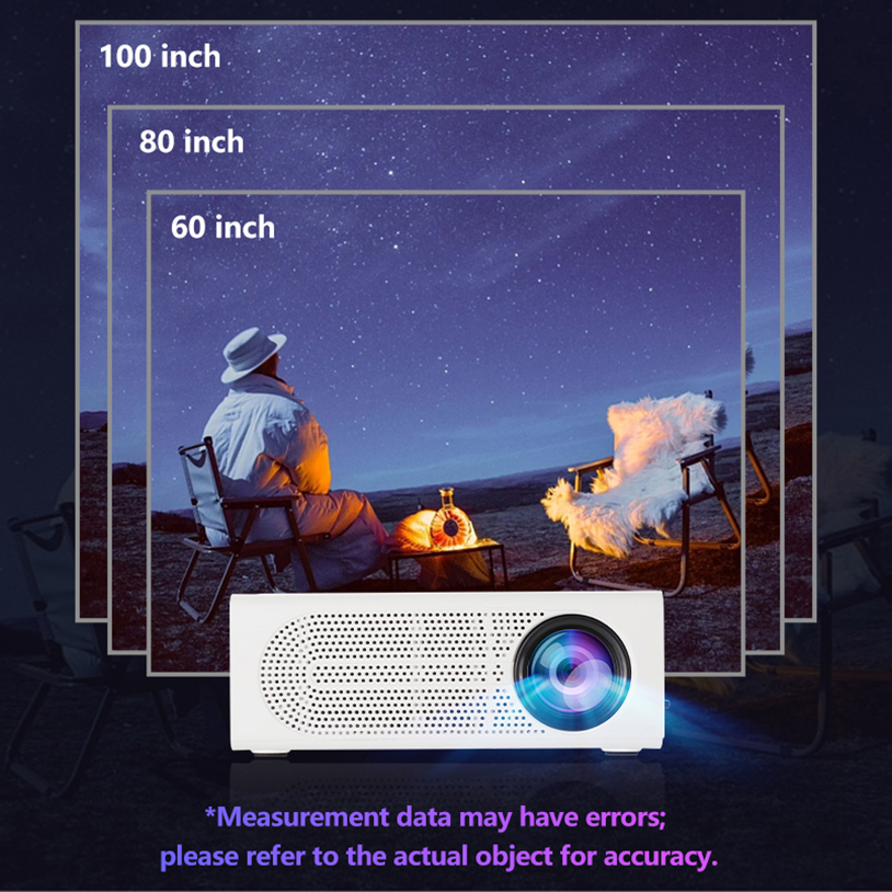 Mini Projector For Phone Small projector HDMI USB Laptop Wired ...