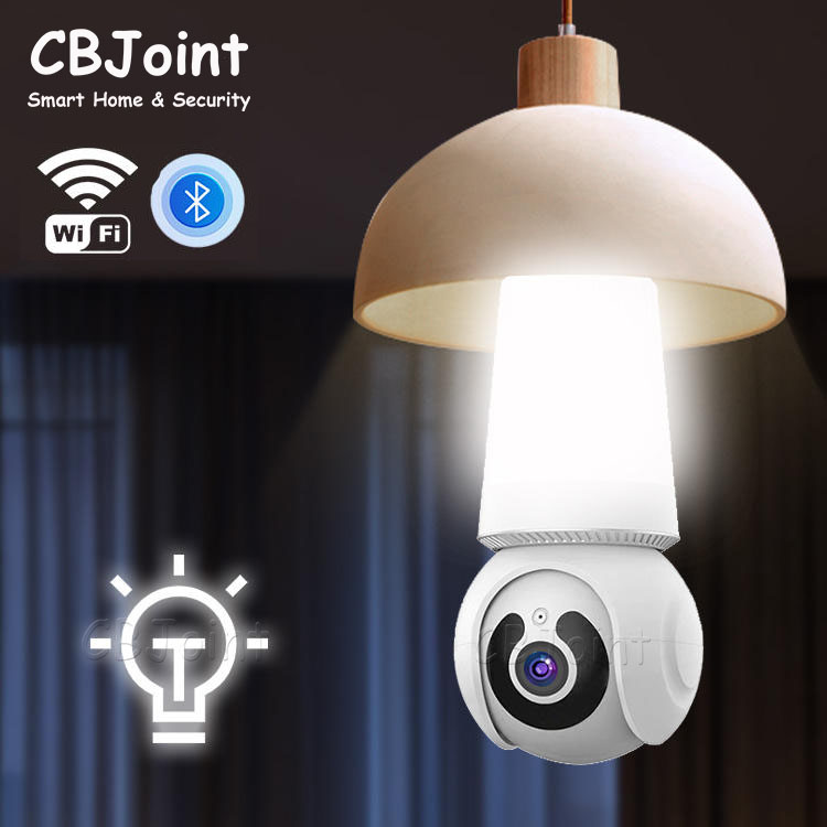 V380 Pro CCTV Wireless CCTV 5MP Bulb CCTV WIFI CCTV Fish eye Camera Bulb Camera Lampu CCTV 360 ...
