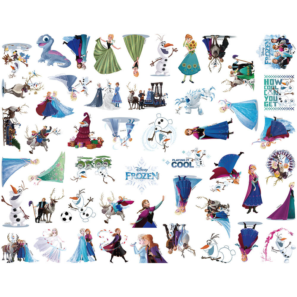 [Large Stickers]50PCS Frozen Anna Elsa Movie Stickers Anime Decal for ...