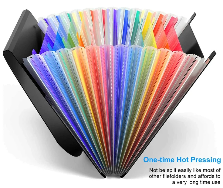 Expanding File Folder 12 Pockets A4 Size Filing Folder Organizer Large ...