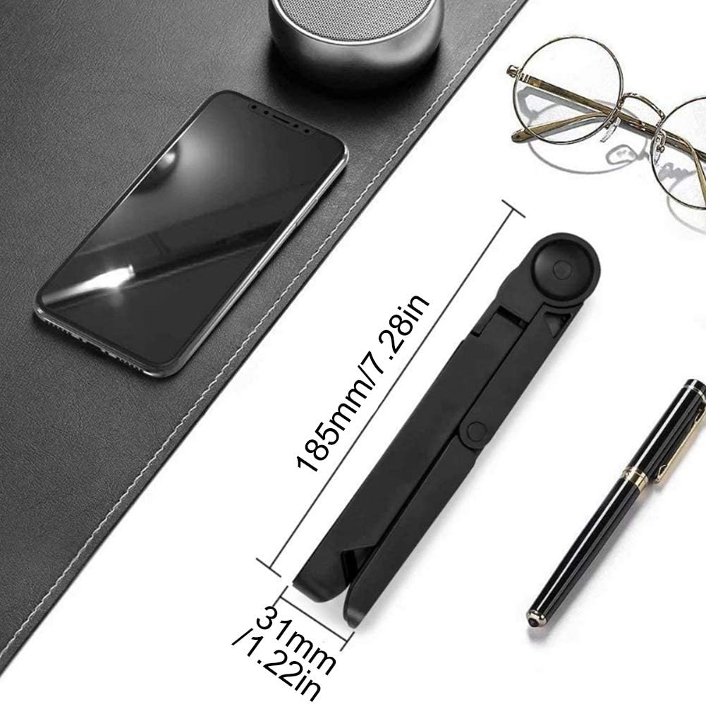 Black Multifunctional Desktop Universal Foldable Triangular Phone ...