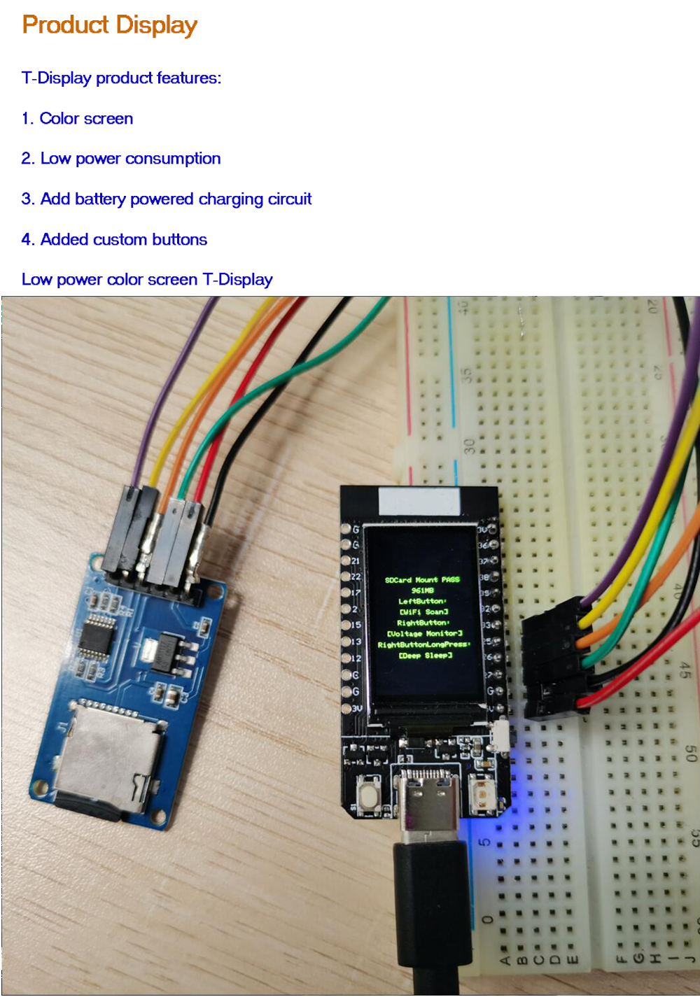 Ttgo T-Display ESP32 CH9102F 16MB WiFi and Bluetooth Module Development Board 1.14-inch LCD ...