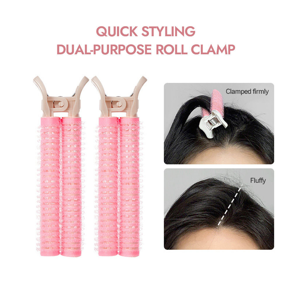 Bangs Hair Root Fluffy Hai Clips Lazy DIY Hair Styling Hair Rollers Self Grip Hair Clips ...