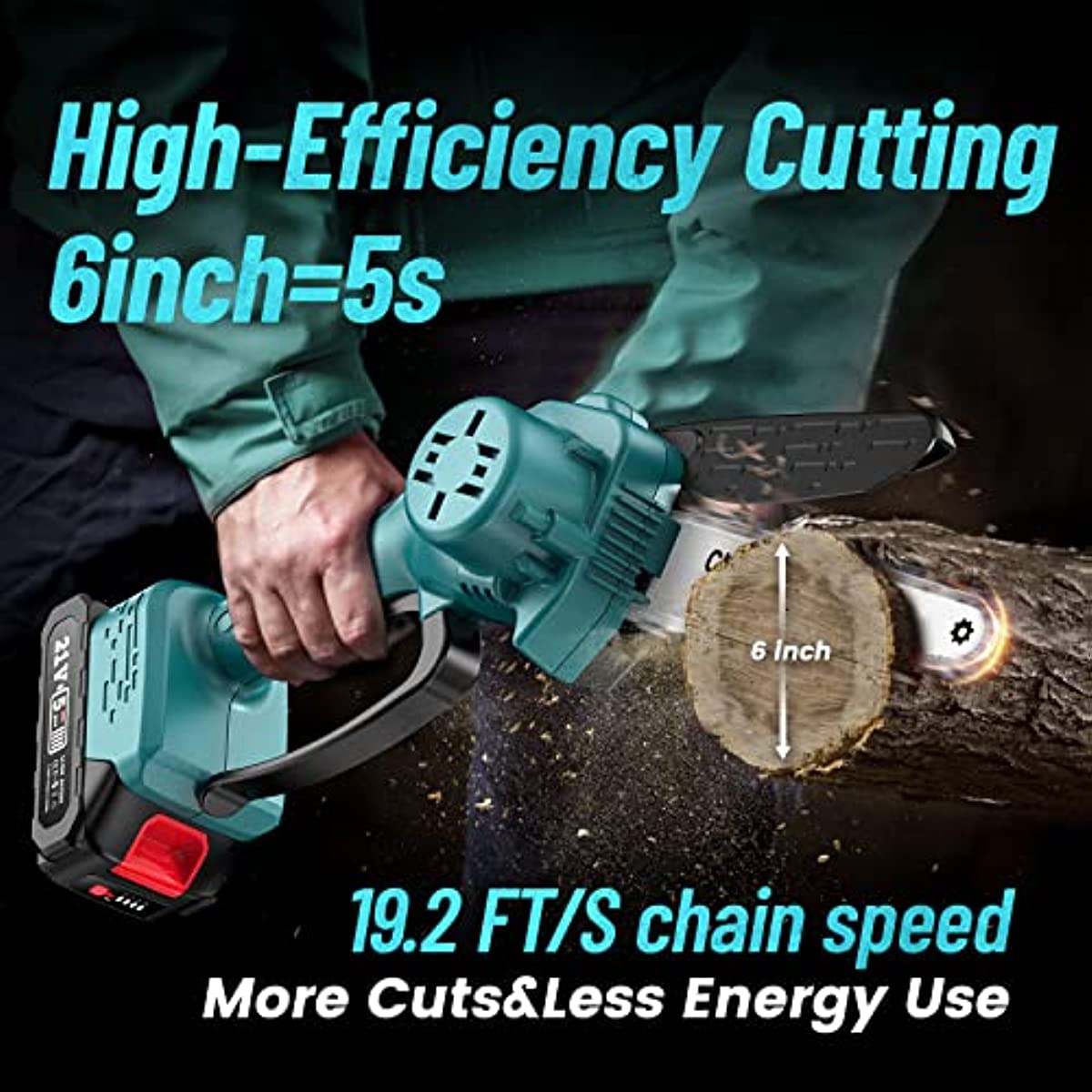 electric chainsaw Telescoping pole Pruning chain saw battery chainsaw ...
