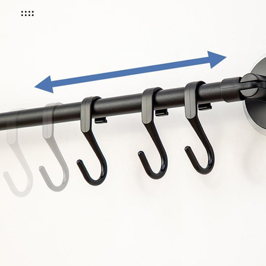 1 Piece Kitchen Hook Perforation-Free Hanger Viscose Sticky Hook Strong ...
