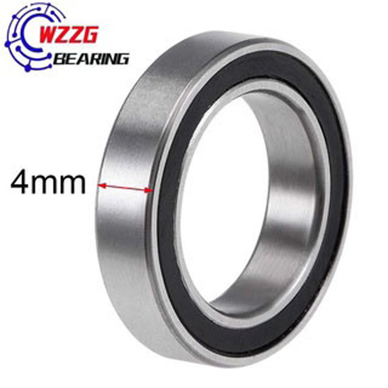 WZZG 10PCS 6702ZZ/2RS Bearing 15x21x4 mm Thin Section 6702 ZZ Ball ...