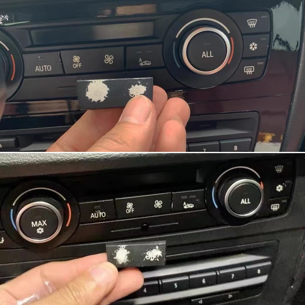 Air Conditioner AC Temperature Control Button Keys Rotary Knob For BMW ...