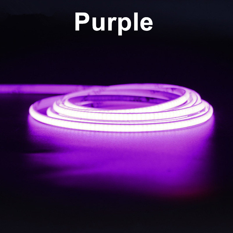 DC 12V 24V COB LED Strip Light Customization Length 320 LED Per Meter ...