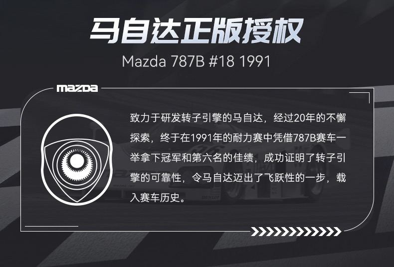 PNLIFE Block Mazda Authorized 787B #18 (1991 24 Hours of Le Mans ...