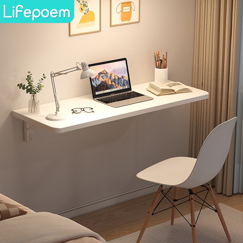 Meja Lipat Dinding Foldable Table Corner Desk Meja Lekat Dinding Meja ...